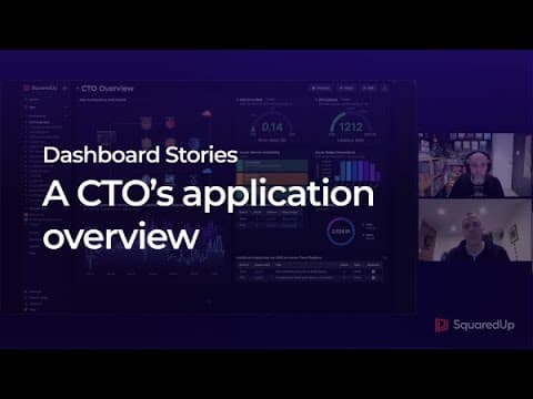 A CTO's dashboard: Application overview - SquaredUp