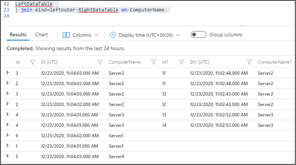 KQL Join and the Let Statement - SquaredUp