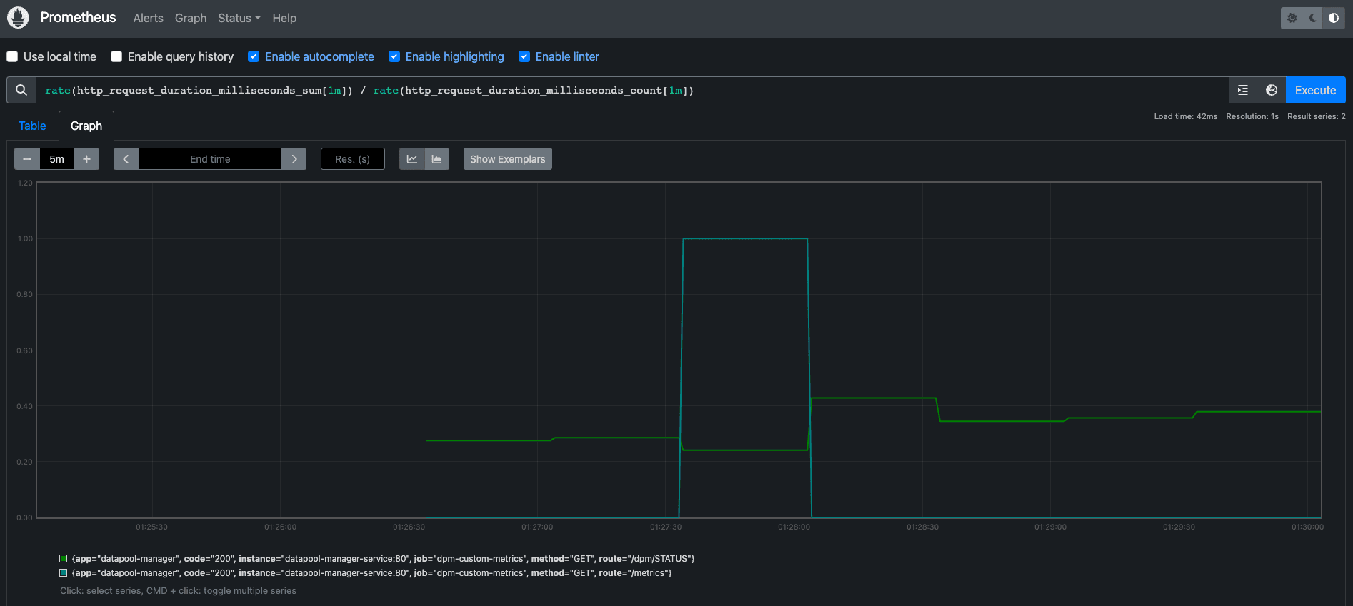 Instrument Node.js code: Prometheus custom metrics - SquaredUp