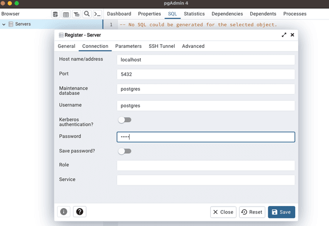 Running Postgres in Docker - SquaredUp