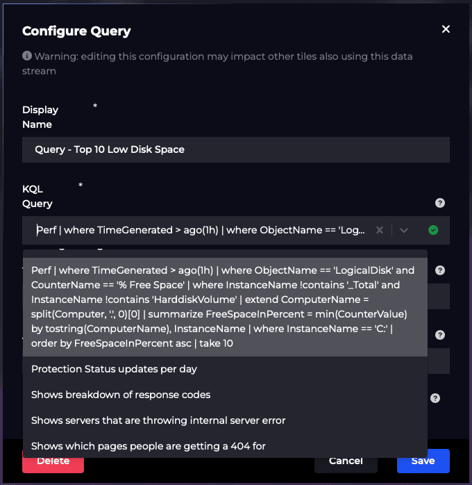 Aggregating and Visualizing Data with Kusto - SquaredUp