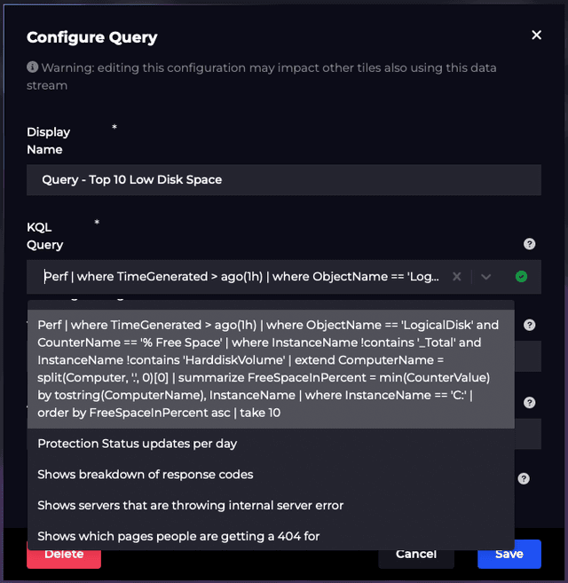 Aggregating and Visualizing Data with Kusto - SquaredUp