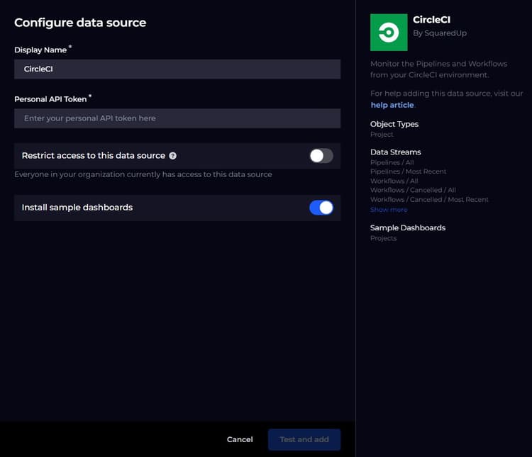 Build CircleCI dashboards to visualize your pipeline data - SquaredUp